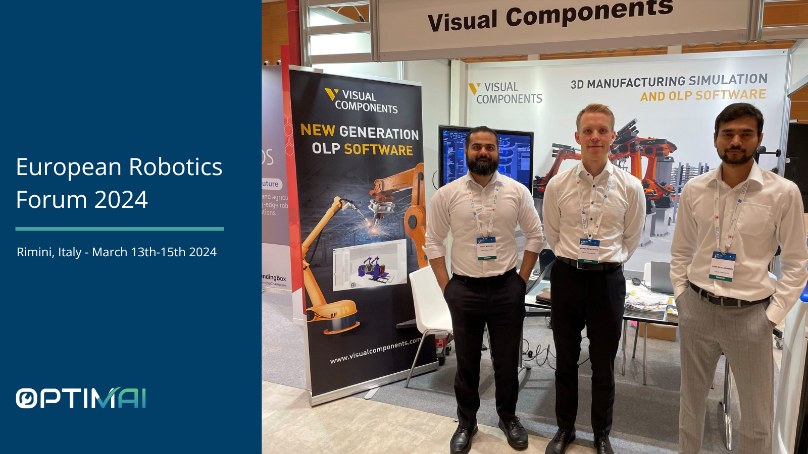 OPTIMAI ATTENDED: EUROPEAN ROBOTICS FORUM 2024 | OPTIMAI